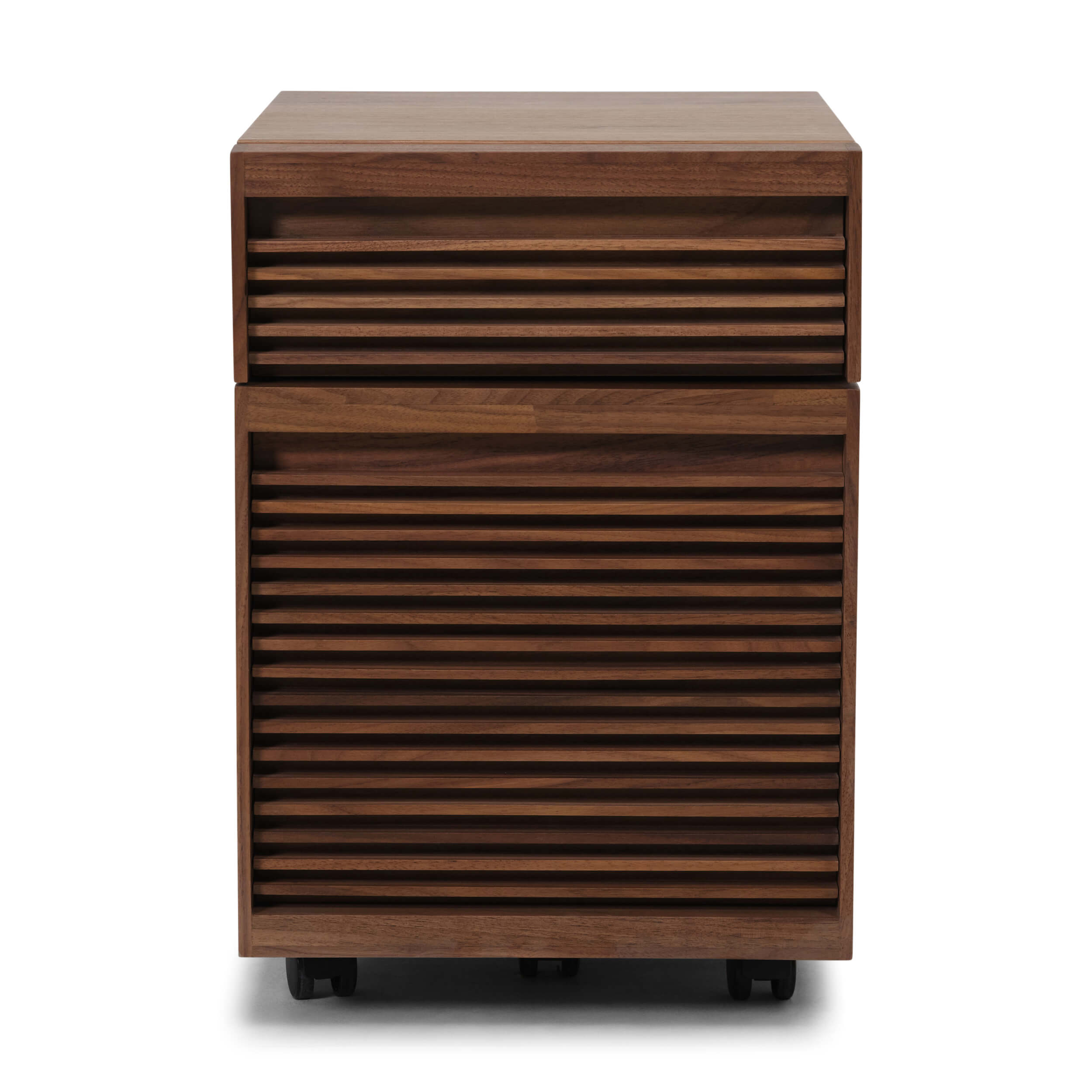 Plank Pedestal by Tom Chung | Versatile Office Storage in Oak or Walnut